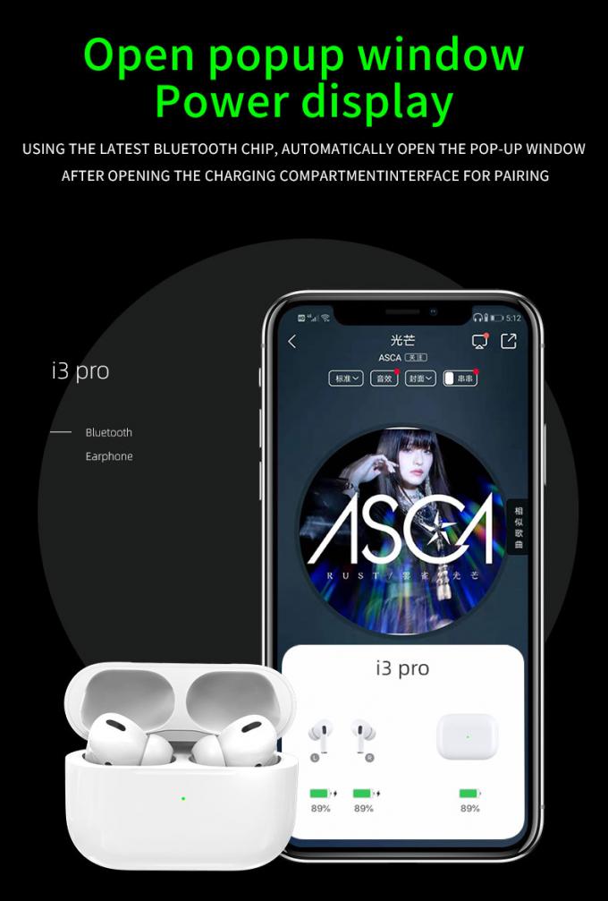 i3 Pro BT5.0 In Ear TWS Stereo Wireless Earbuds