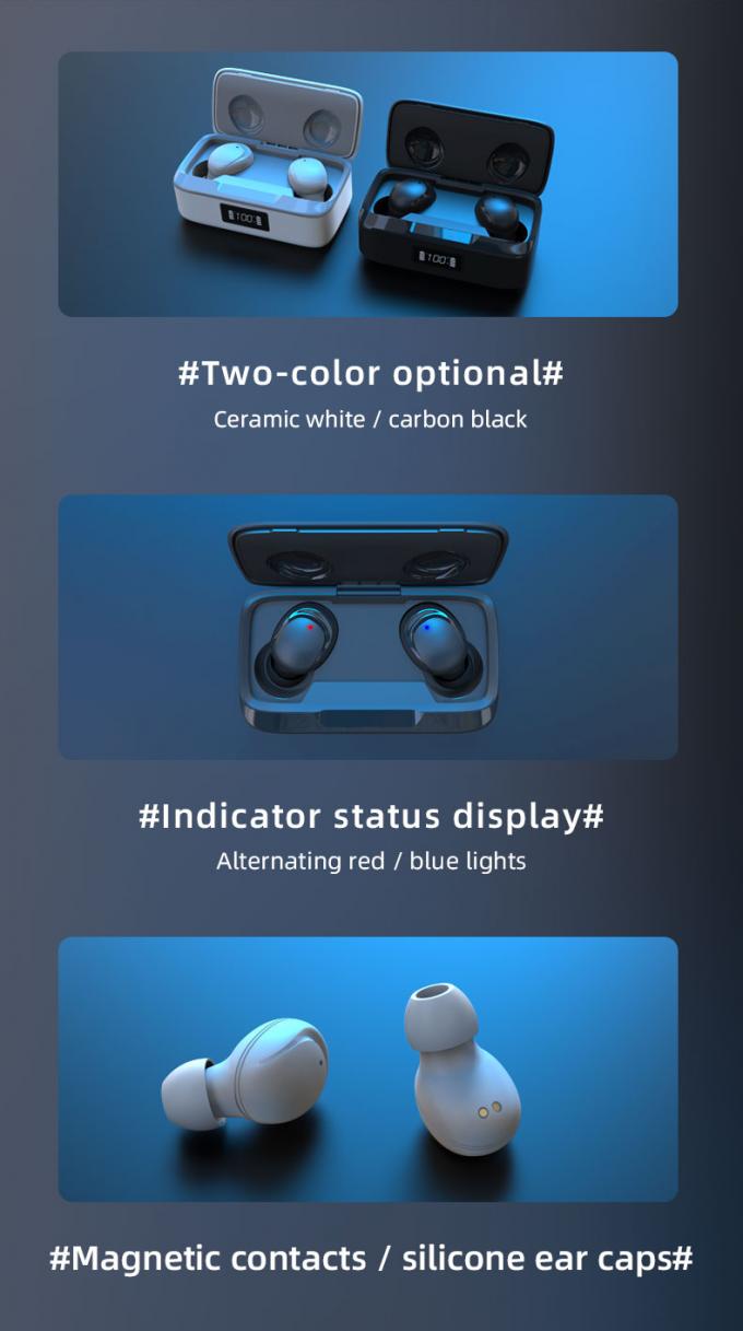 FCC RoHs Mini Wireless Bluetooth Earphone Headset For IOS Androids Mobile